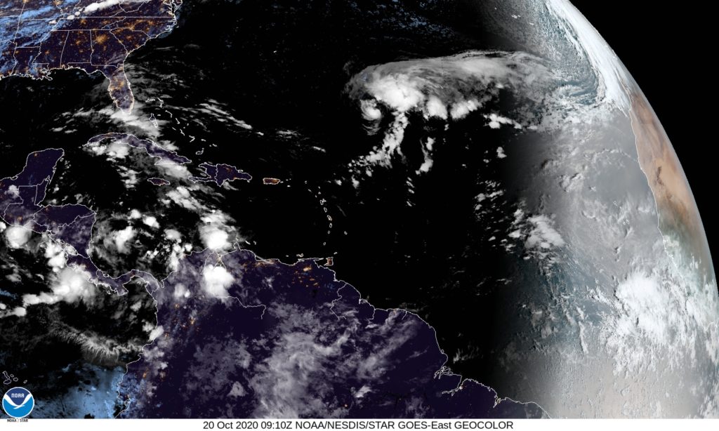 Resumen del estado del tiempo para hoy, 20 de octubre de 2020
